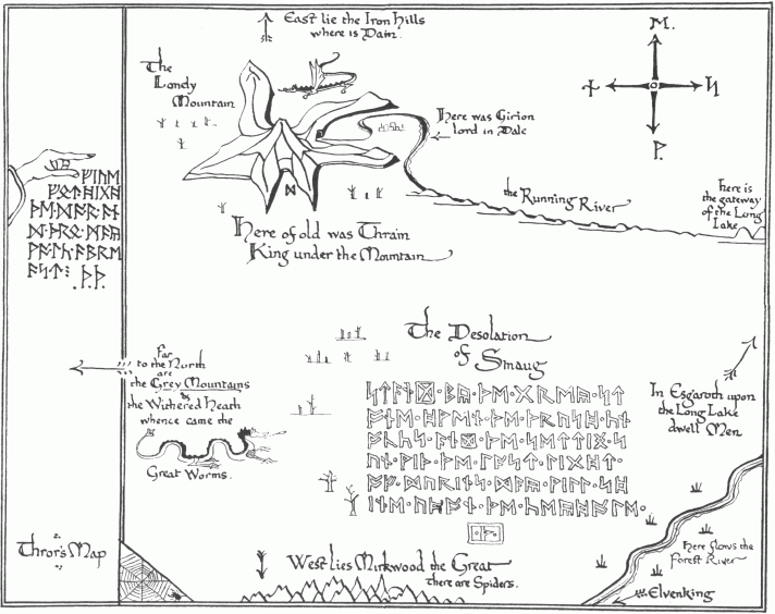 The Medieval in Middle-Earth: Thror’s Map – Thijs Porck