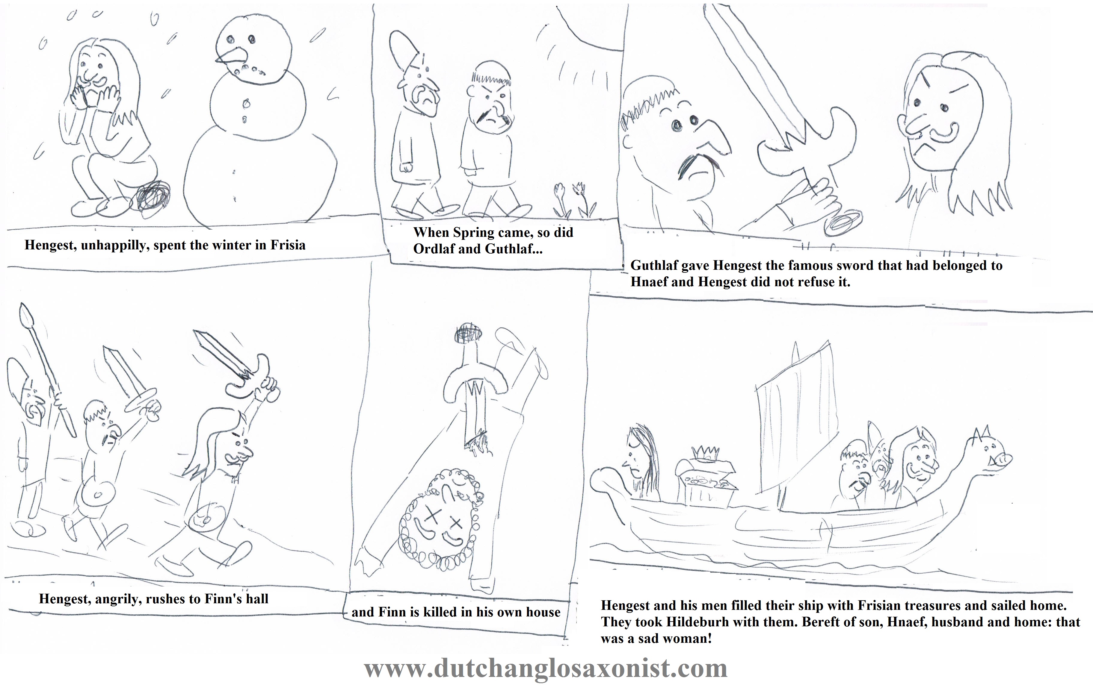 The Freoðuwebbe and the Freswael: A Comic Strip Reconstruction of the ...