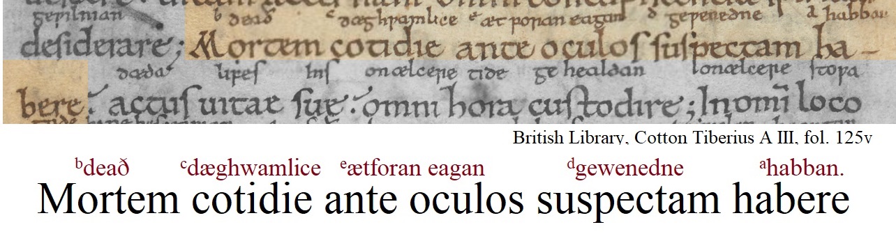 Reading between the lines in early medieval England: Old English ...