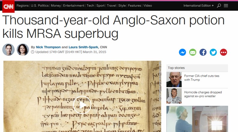 Early Medieval Magical Medicine: An Anglo-Saxon Trivia Quiz – Thijs Porck