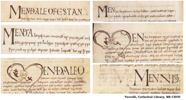 “Men þa leofestan!” Manuscript variations of an Old English formula ...
