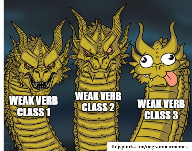 Old English grammar memes – Thijs Porck